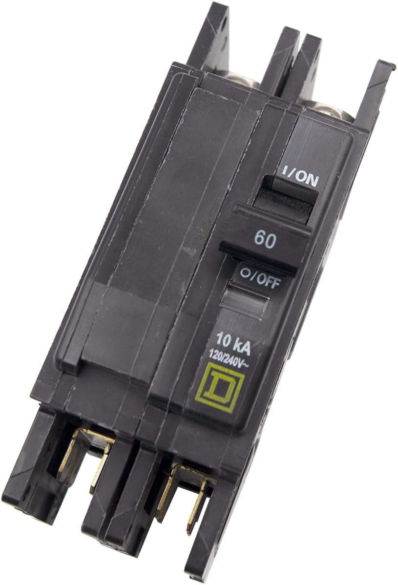 General Electric GETHQC2160WL GE THQC2160WL 2P 60A 120/240V CB, Black ...