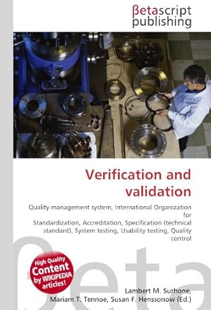 Verification and validation : Amazon.in: Books