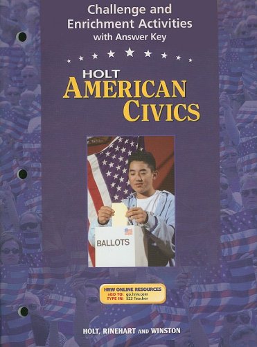 Amazon.com: American Civics Challenge and Enrichment Activities Grades ...