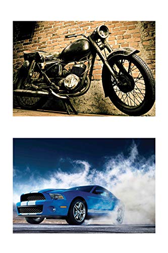 Modern Car Wall Poster Combos|Interior Decorative Poster|Poster for Car ...