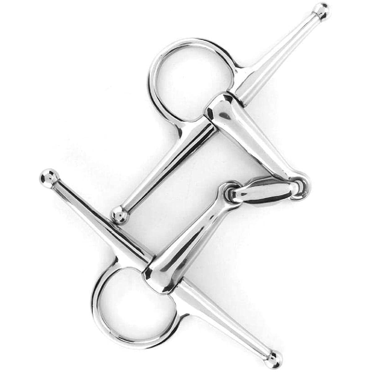 Stainless Steel Full Cheek Snaffle Bit | Frontier Equestrian|Draft ...