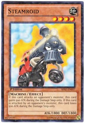 Amazon.co.jp | 遊戯王 英語版 BP02-EN037 Steamroid スチームロイド (モザイクレア) 1st ...