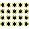 Amazon.com: ccHuDE 20 Pcs 15mm Plastic Cat Safety Eyes Stuffed Animal ...
