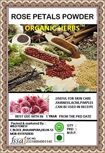 ORGANIC HERBS RED ROSE PETALS POWDER 400 GM : Amazon.in: Beauty