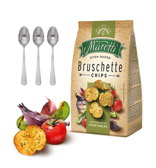 Amazon.com : Maretti Mediterranean Vegetables Bruschetta Bites 150g ...
