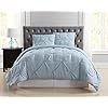 Amazon.com: Truly Soft Everyday CS1969LBTX-1500 Pleated Comforter Set ...