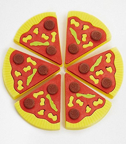 Novelty Pizza Shaped Eraser Set : Amazon.in: Home & Kitchen