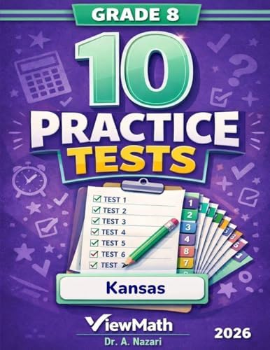 10 Kansas KAP Grade 8 Math Practice Tests: The Ultimate Test Prep ...