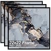 Amazon.com - Fxojyvo 22x22 Frame Set of 3, Black Picture Frame for 22 x ...