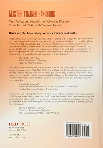 Snapklik.com : Master Trainer Handbook: Tips, Tactics, And How-Tos For ...