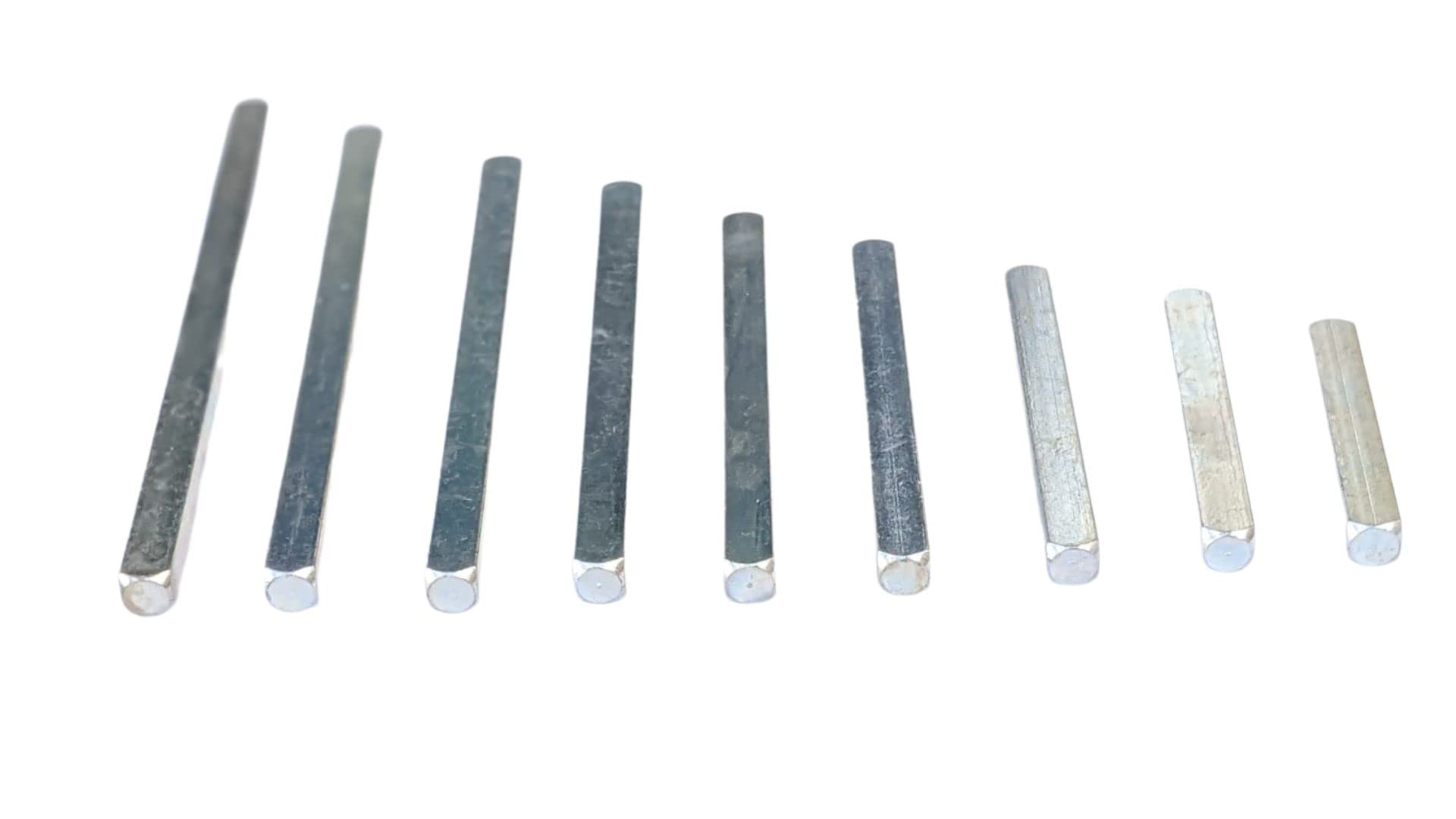 8mm Windows UPVC and Door Handle Spindle Plain Bar 50mm to 150mm Solid ...