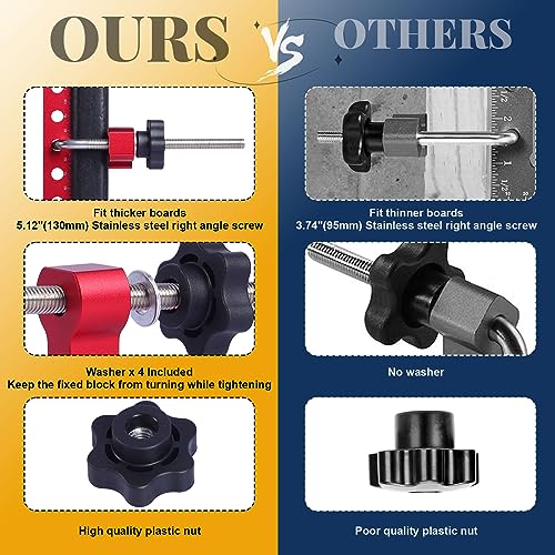 Snapklik.com : Corner Clamps For Woodworking, 7.1 X 7.1 90 Degree Clamp ...