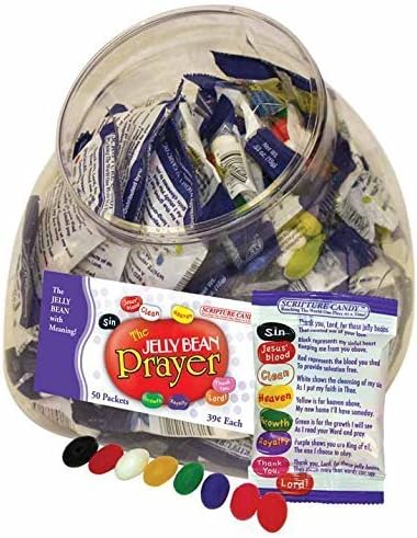 Amazon.com : Scripture Candy, The Jelly Bean Prayer Spring Themed Bag ...