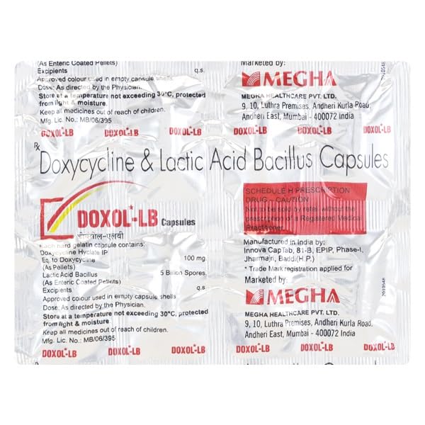 Doxol LB - Strip of 8 Capsules : Amazon.in: Health & Personal Care