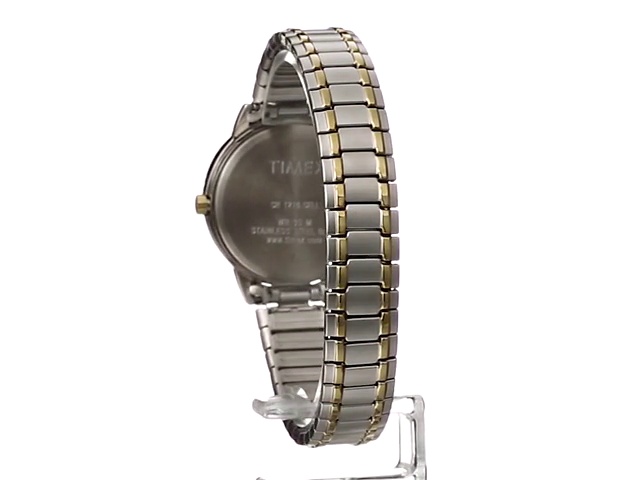 Watch Timex Women's TW2P78700 Easy Reader Two-Tone Stainless Steel ...