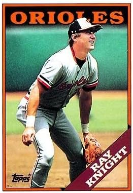 Amazon.com: 1988 Topps #124 Ray Knight - Baltimore Orioles (Baseball ...