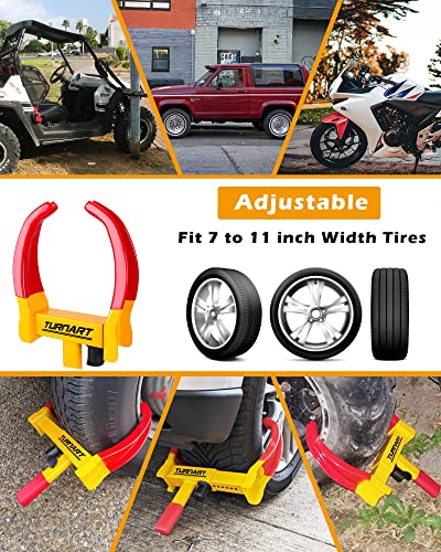 Snapklik.com : Turnart Heavy Duty Universal Security Trailer Wheel ...