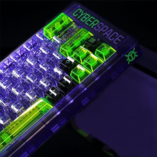 Amazon.com: REDQIN Transparent keycaps - Clear PC Shine Through Keycaps ...