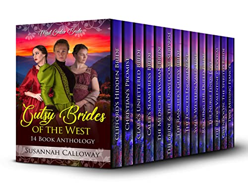 Gutsy Brides of the West: 14 Book Anthology eBook : Calloway, Susannah ...