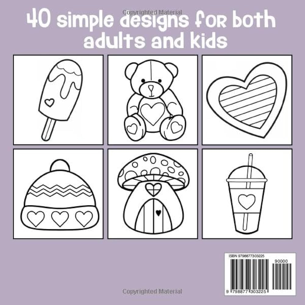 cute heart coloring pages