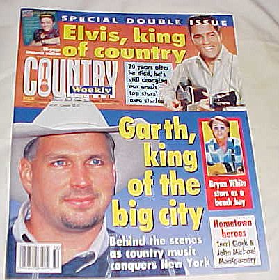 Country Weekly August 12, 1997 Elvis, Garth Brooks, Shania Twain: Elvis ...