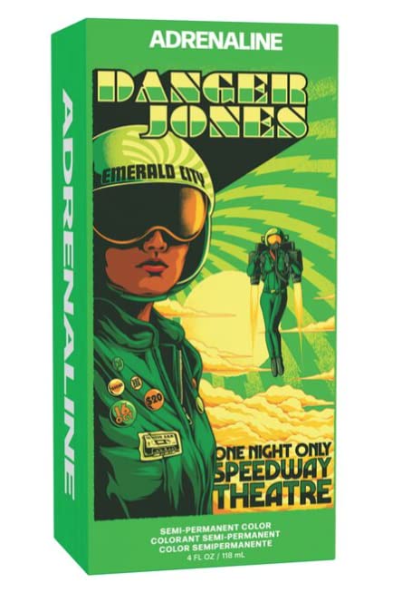 Amazon.com : Danger Jones Semi-Permanent Hair Color (Adrenaline - Neon ...