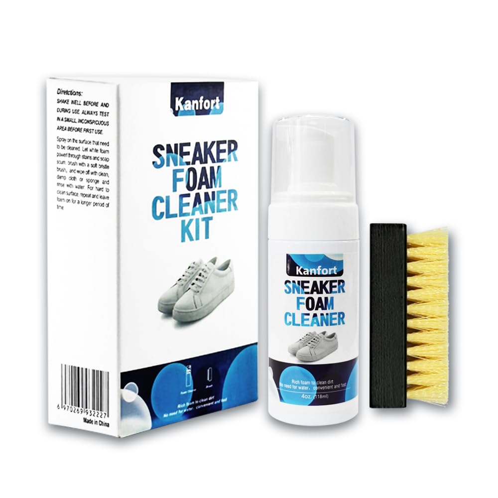 Amazon.com: kanfort White Shoe Cleaning Kit - Suede & Sneaker Cleaner ...
