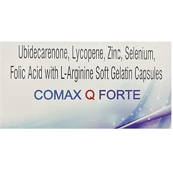 Comax Q Forte Softgel - Strip of 10 Capsules : Amazon.in: Health ...