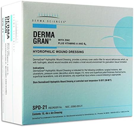 Amazon.com: Dermagran-B Hydrophilic Wound Dressings - Gel - 3 oz tube ...