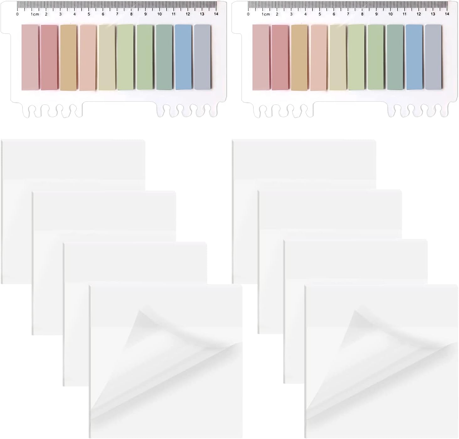 800 Blatt Haftstreifen, Haftnotizen, Haftmarker, Index Tabs, Page Flags ...