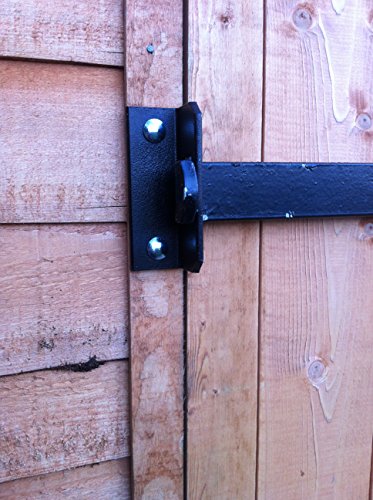 GARDEN SHED LOCK BAR, FACTORY / GARAGE/ OFFICE DOOR SECURITY - HEAVY ...