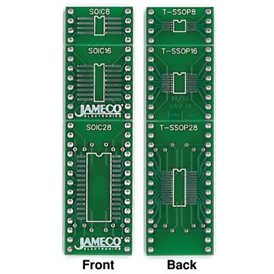 3 Piece Surface Mount Adapter Boards: Electronic Components: Amazon.com ...
