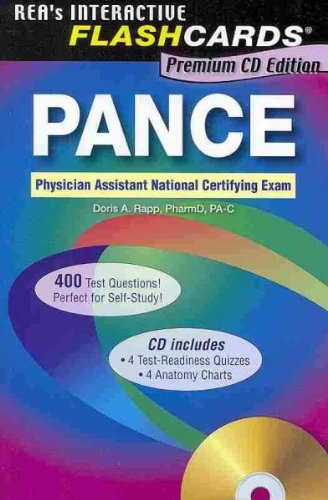 REA's Interactive Flashcards PANCE (Physician Assistant National ...