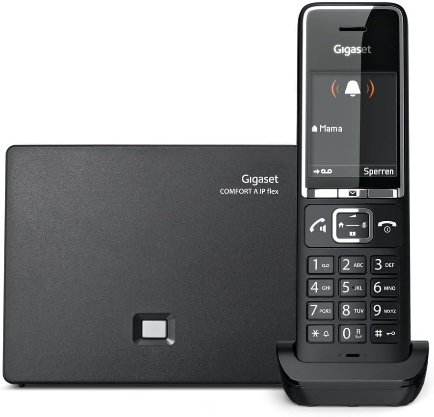 Gigaset COMFORT 550 A IP FLEX, Cordless VoIP e analogico, adatto a ...