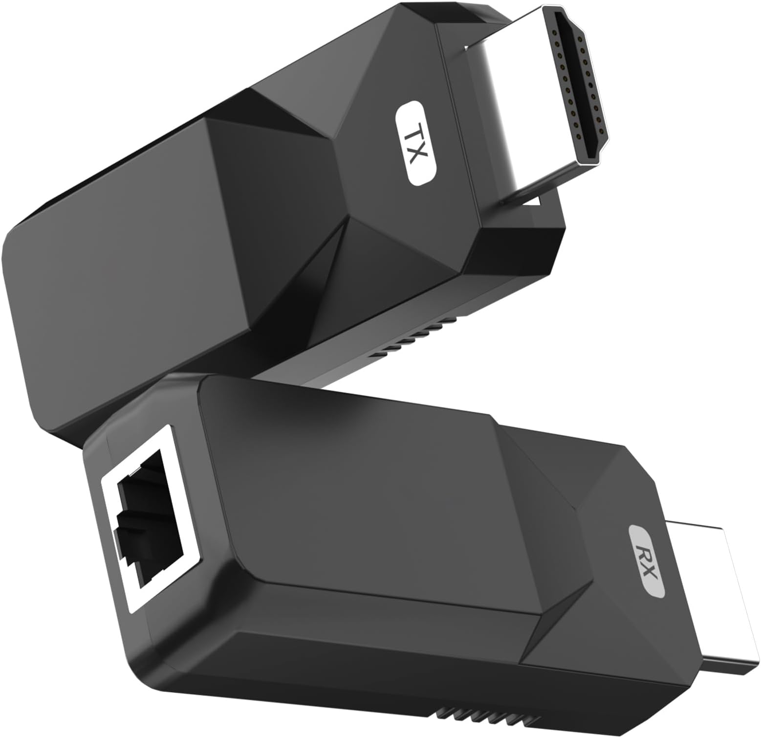 Amazon.com: HDMI to RJ45 Network HDMI Repeater, 2 PCS HDMI Extender ...