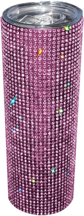 Amazon.com | Daofaith Bling Cups Rhinestones Tumbler Glitter Water ...