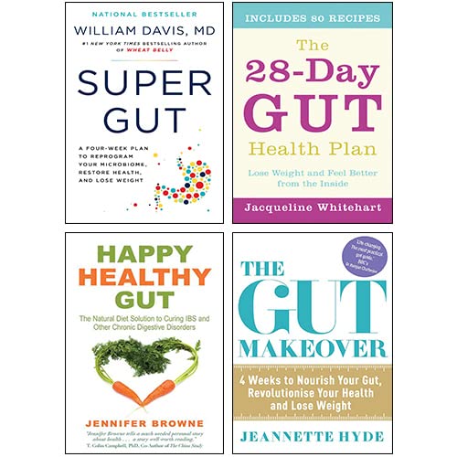 Super Gut, The 28-Day Gut Health Plan, Happy Healthy Gut, Gut Makeover ...