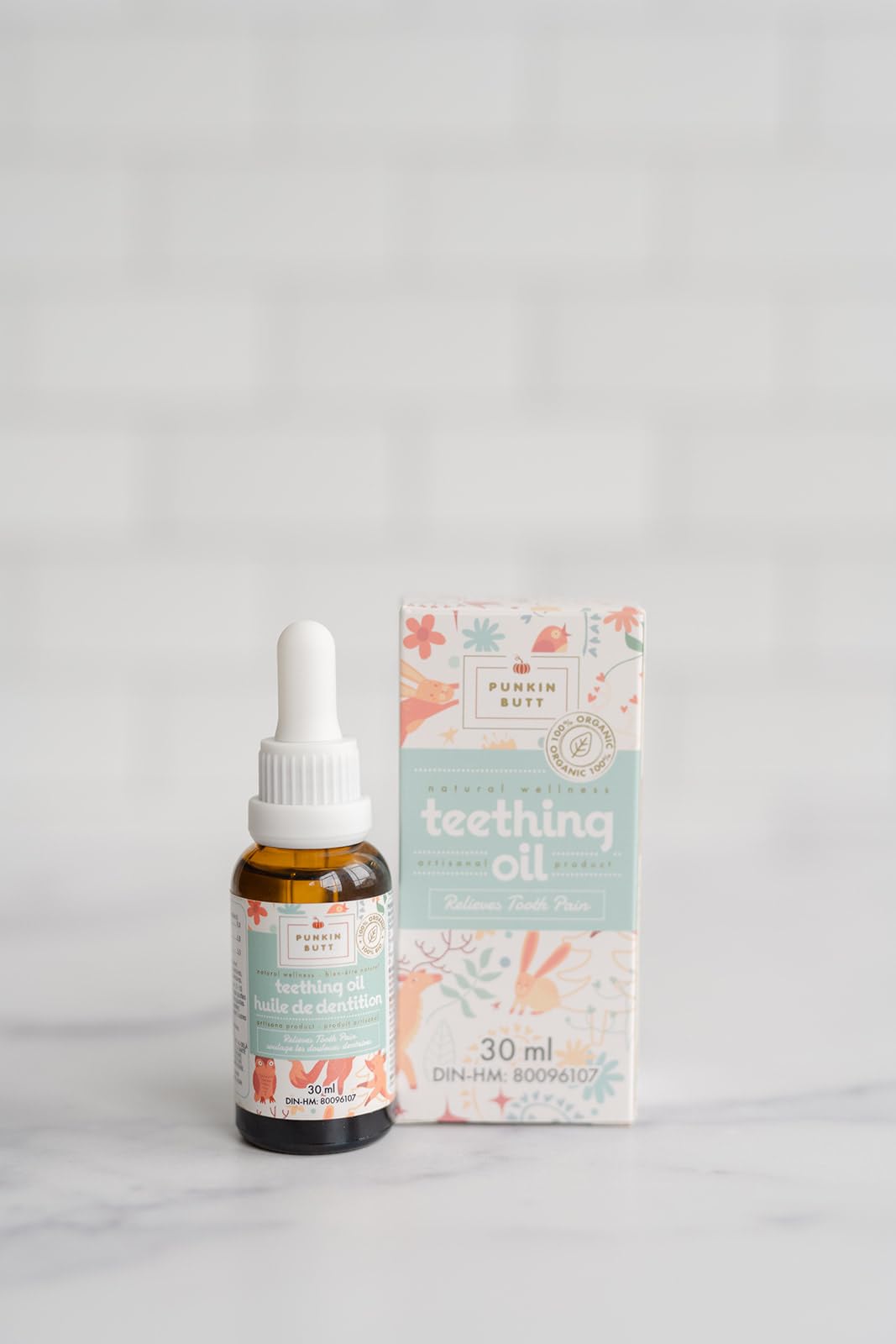 Amazon.com: Punkin Butt Natural Teething Oil 30 ml - Made with ...