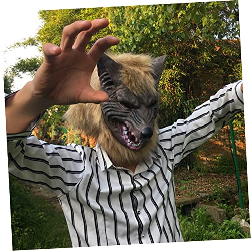 jojofuny 1 Set Wolf Gauntlet Mask Kids Makeup Set Costumes for Men Kids ...