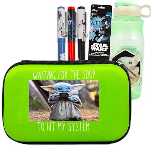 STAR WARS Classic Disney Baby Yoda School Supplies Set ~ 5 Pc - Want It All