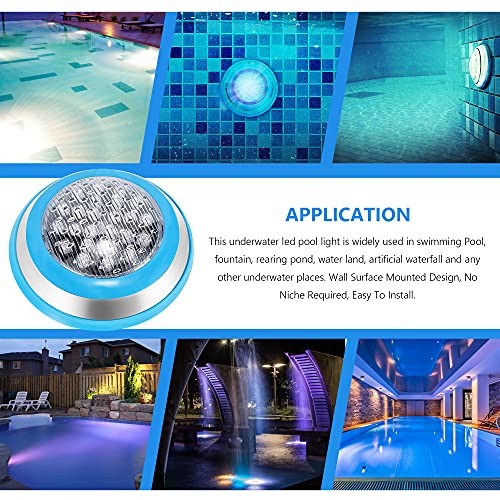 Snapklik.com : Spolehli LED Pool Light Bulb RGB Color Changing Swimming ...