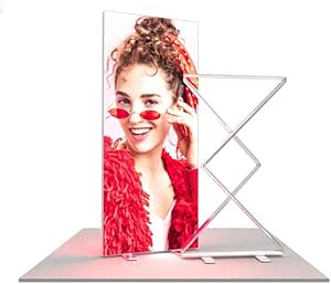 Amazon.com: Onegyit Aluminum Led Lightbox Advertising Collapsible ...