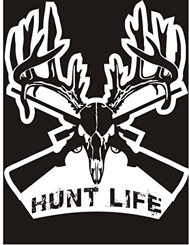 RT855 Hunt Life Racks and Rifles Design Vinyl Decal | Use on Yeti Cup ...