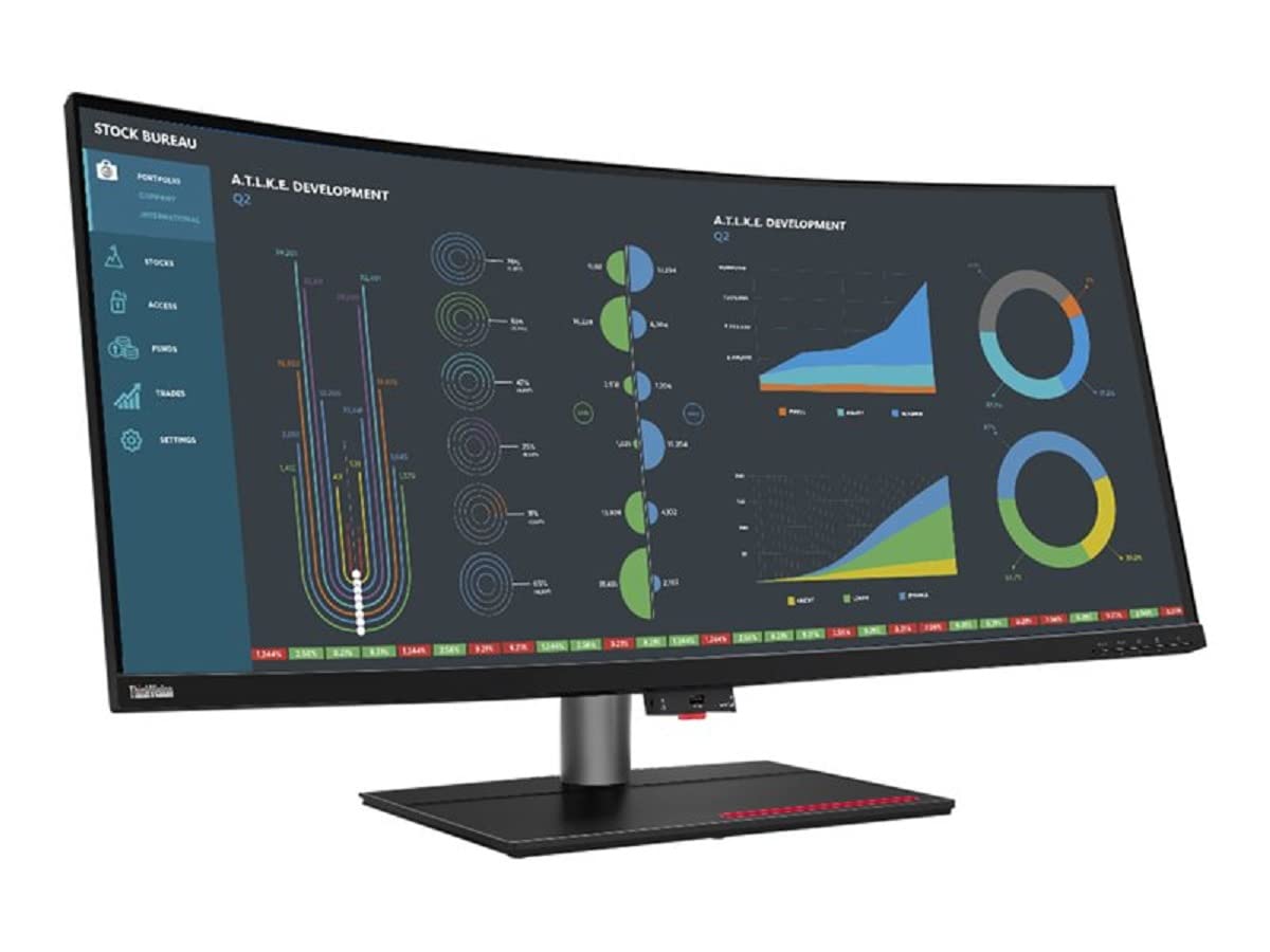 Buy Lenovo THINKVISION P40W-20 39.7IN ULTRA-WIDE CURVED MONITOR Online ...