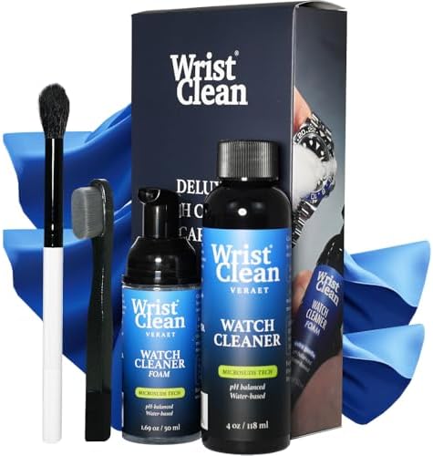 Amazon.com: Deluxe Watch Cleaning Kit with Microsuds Tech | Watch ...