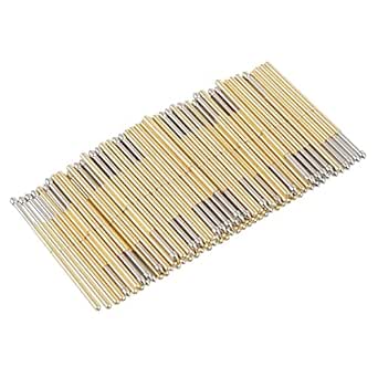 Kodrily 100PCS Spring Test Pins, P100-E2 Spring Test Probe Pin Set ...