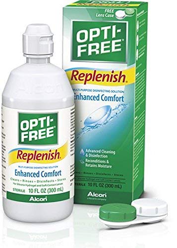 Buy Alcon Opti-Free Replenish Multi-Purpose Disinfecting Solution 300ml ...