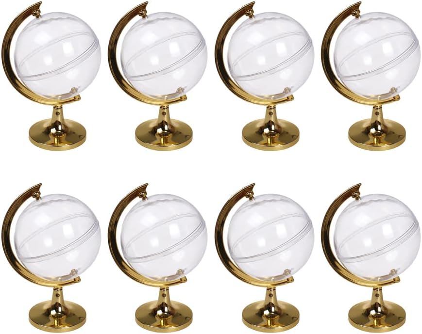 Amazon.com: Mobestech Mini Globe Candy Container 12pcs Globe Party ...
