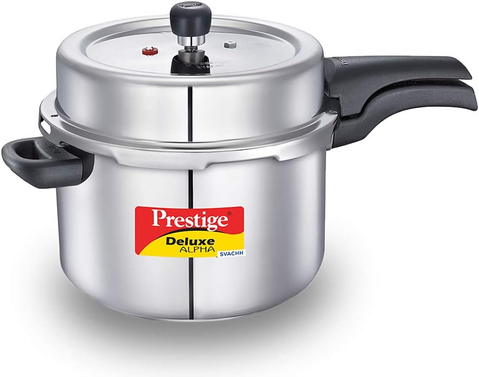 Amazon.com: Prestige PRASV8 Pressure Cooker, 8 Liter, Silver: Home ...