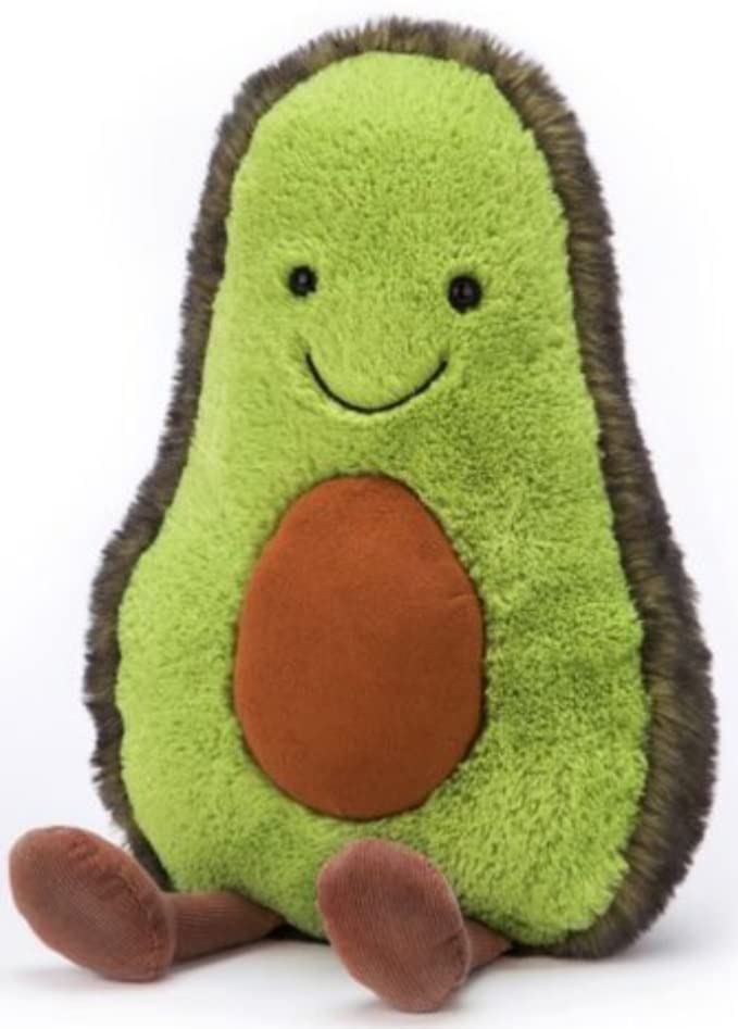 Jellycat Small Amuseable Avocado Collectable Plush Decoration : Amazon ...